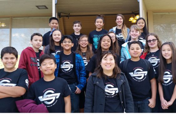Walker Junior High School leaders teach senior citizens technology ...