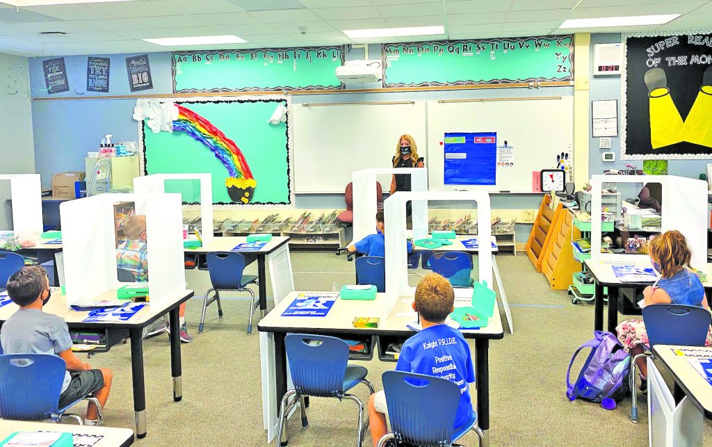 Los Al elementary students return to classrooms | The Event News Enterprise