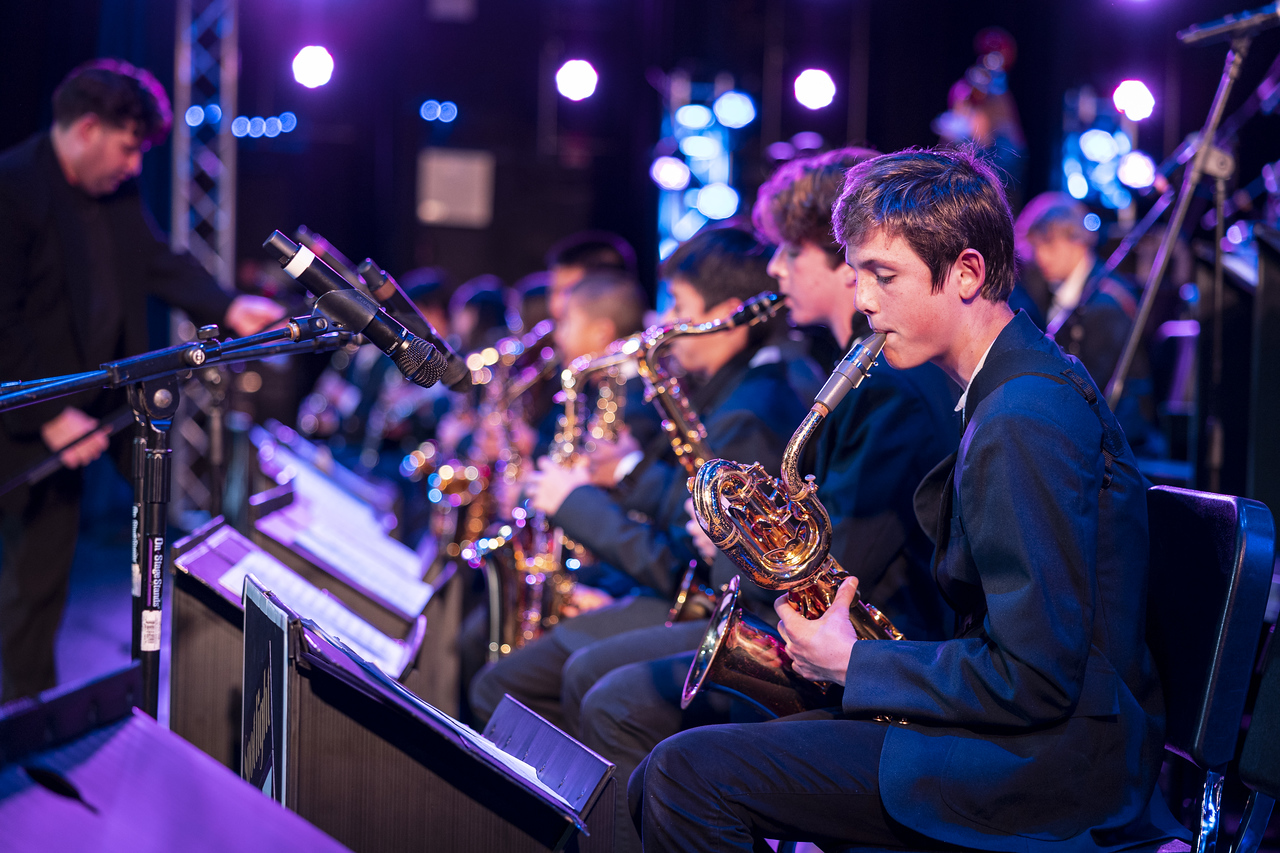 Students, parents fill Performing Arts Center for Spotlight Jazz 50th ...