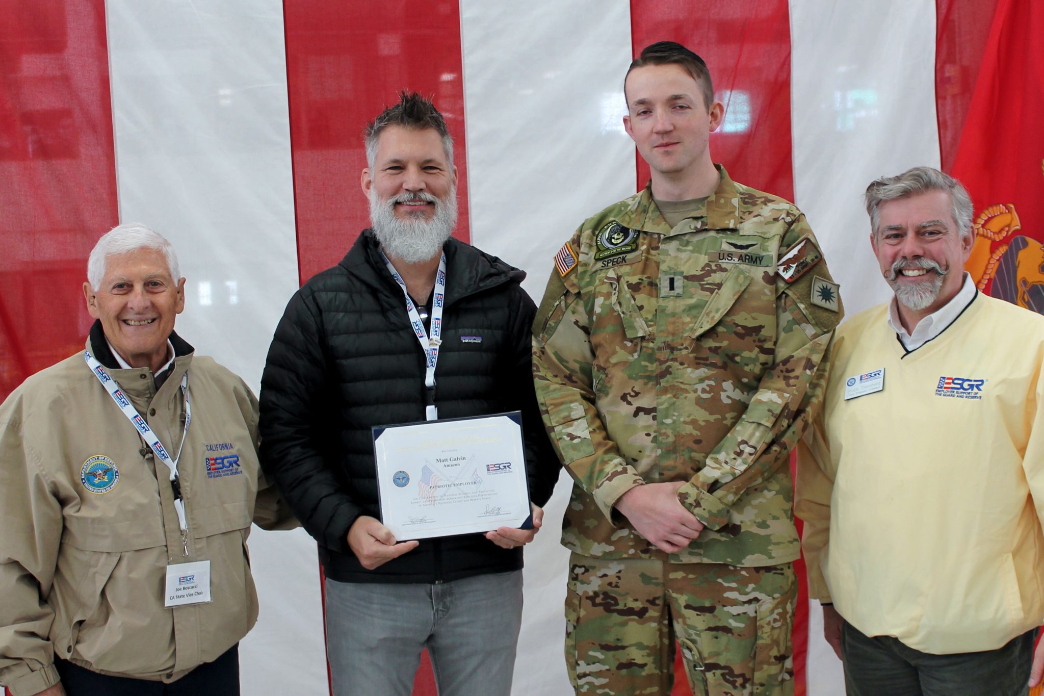 Joint Forces Training Base hosts “Bosslift” to honor SoCal employers ...